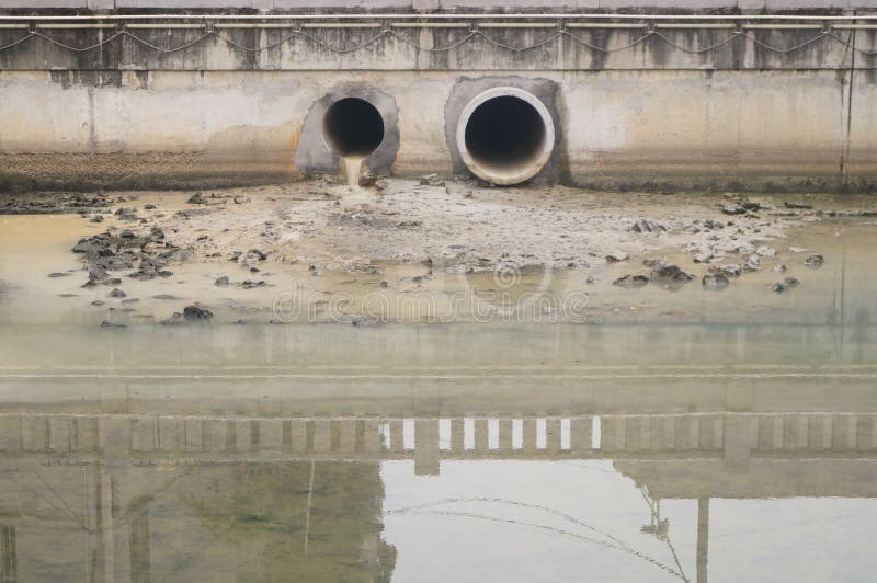 Polluted water source stock photo. Image of sources, nature - 68307414