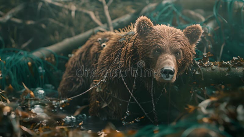 Polluted World. Garbage and Waste. Animals Suffer from Pollution ...