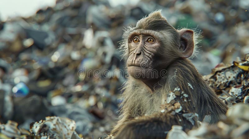 Polluted World. Garbage and Waste. Animals Suffer from Pollution ...