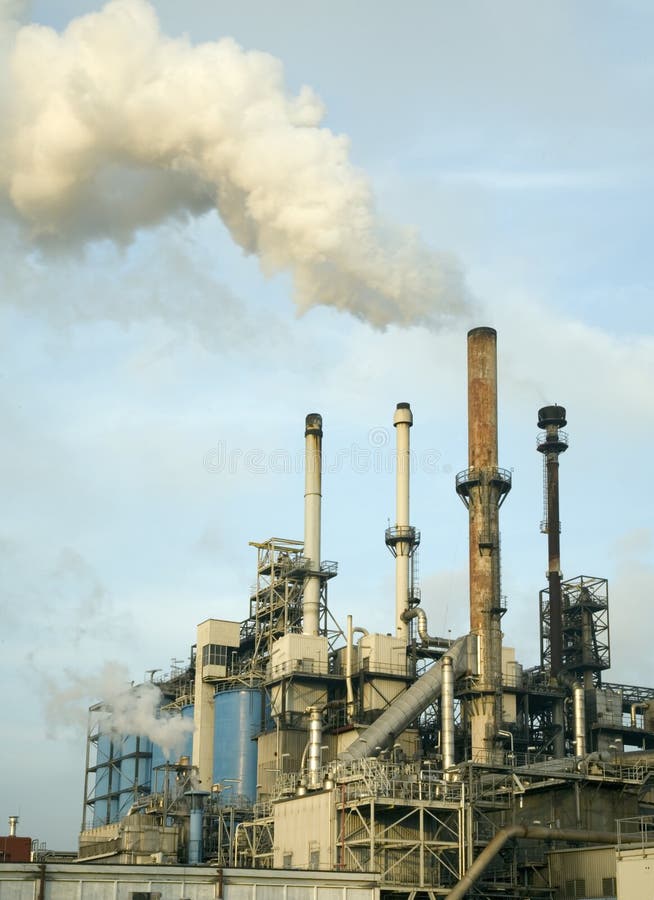 Pollution stock photo. Image of technology, factory, pollution - 489948