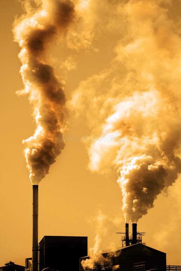 Pollution in the Air stock image. Image of healthy, dark - 3849895