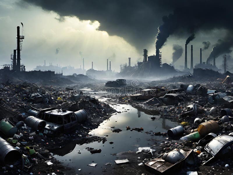 Pollution in the City. Environmental Pollution, Global Problem, Ecology ...