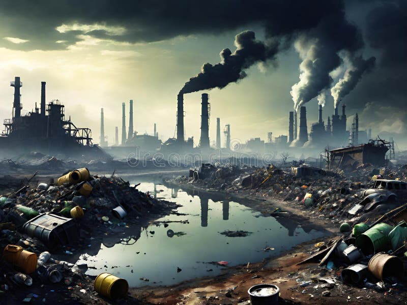 Pollution in the City. Environmental Pollution, Global Problem, Ecology ...
