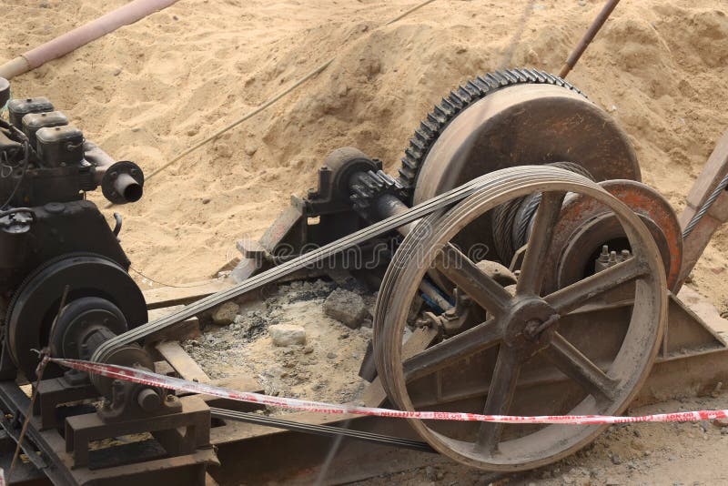 Pollution from Diesel Engine Stock Image - Image of machine, energy ...