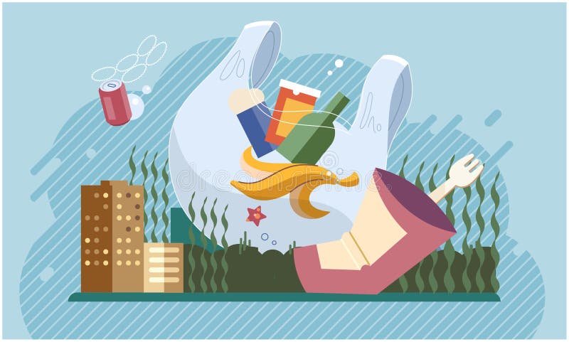 Pollution with Garbage and Waste Big Problem Due To Human Activities ...