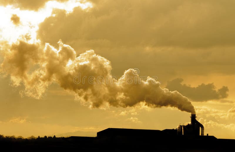 Pollution generator stock image. Image of environment - 14455563