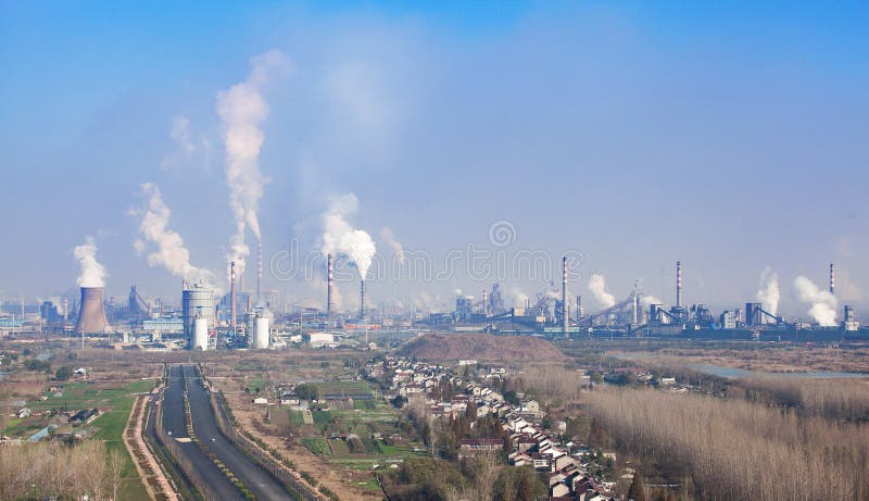 Pollution Industrielle Image. Image: 4828330