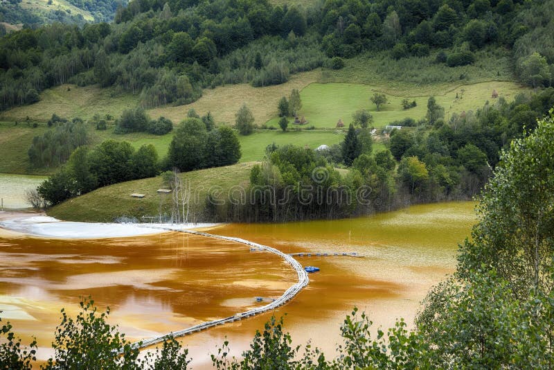 Contaminated river stock photo. Image of waste, pungent - 93960670