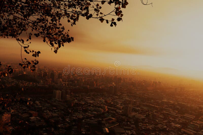Pollution in Large Cities is Causing Health Problems Stock Photo ...
