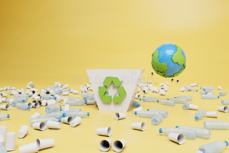 Pollution of the Planet with Waste. Sorting and Recycling of Plastic ...