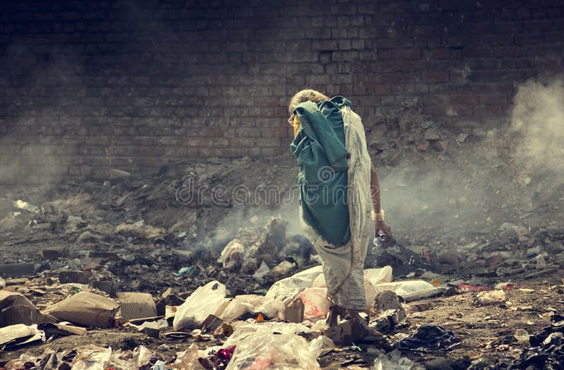 Pollution and poverty stock photo. Image of factory, damage - 27679606