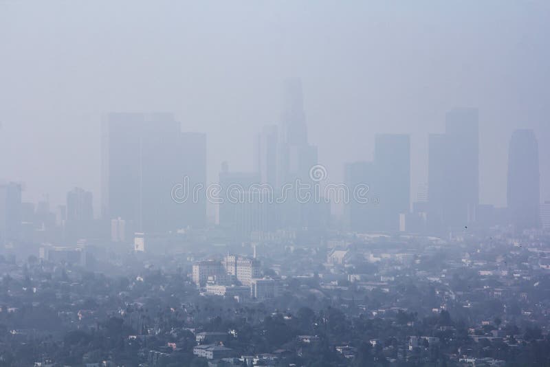 Pollution Problem in Urban Area Stock Photo - Image of problem, toxic ...