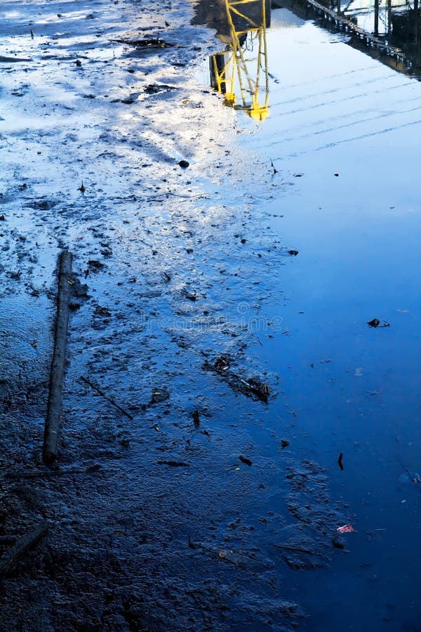 Pollution sewage stock image. Image of sand, global, pollutant - 20253913