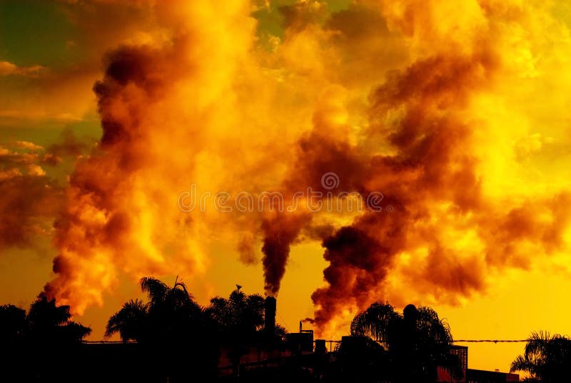 Pollution smoke stock image. Image of crisis, clouds, factory - 4322315