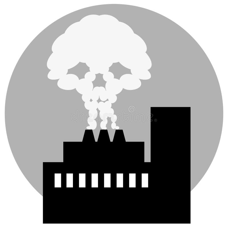 Pollution, Toxic Industry Vector Stock Vector - Illustration of ...