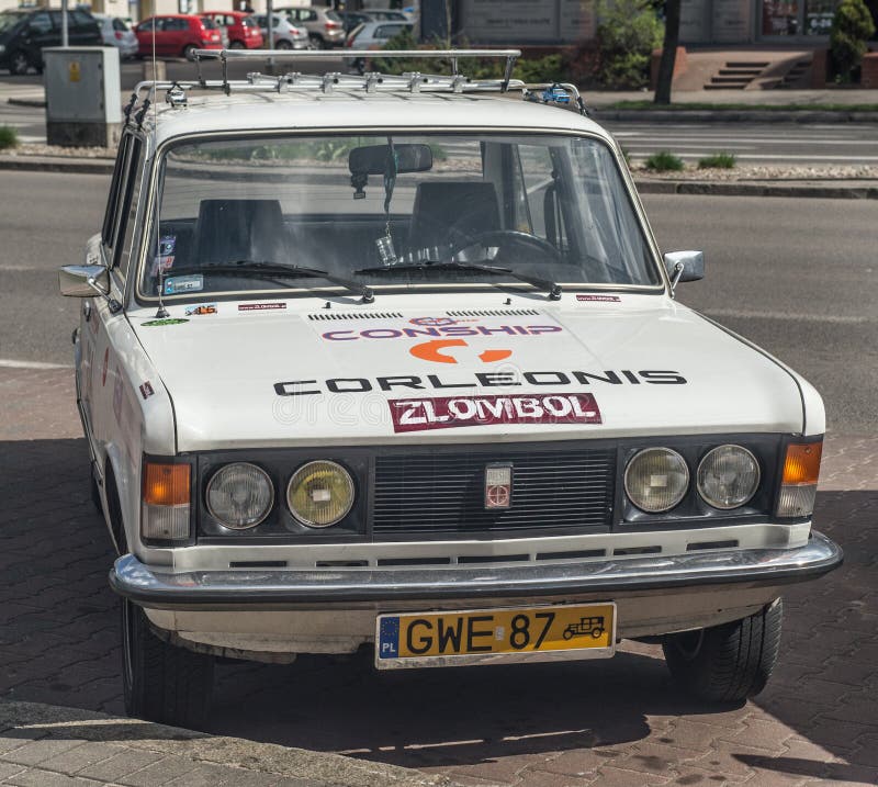 Polnisches Auto Polski Fiat 125p Des Klassikers Redaktionelles ...