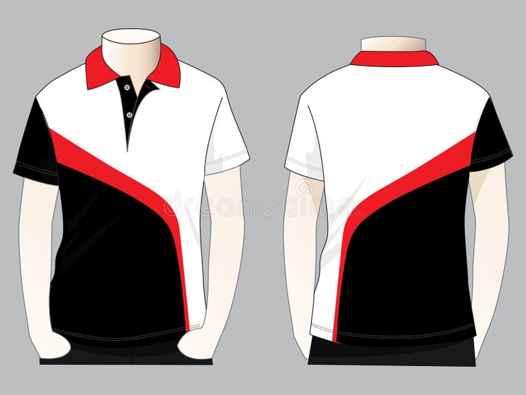 Three Color Polo Shirt Design Stock Illustrations – 192 Three Color ...