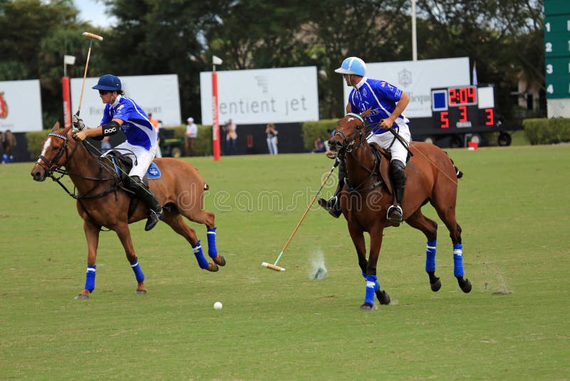 Polo Match redactionele fotografie. Image of februari - 67553022