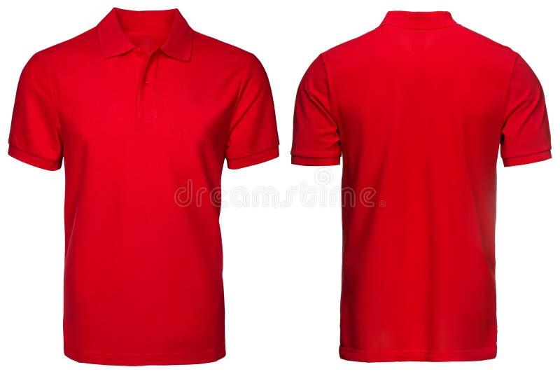 Polo rojo, ropa foto de archivo. Imagen de hombre, textil - 88747852