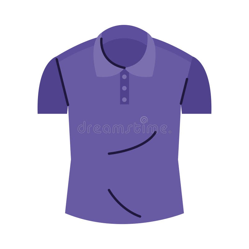Polo shirt icon stock vector. Illustration of isolated - 357607640