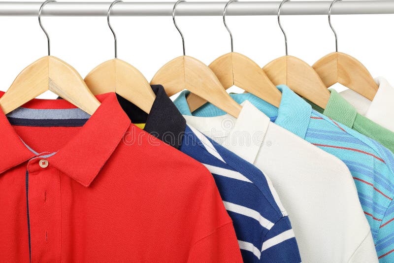 Polo shirts stock image. Image of abstract, cotton, plain - 26195849