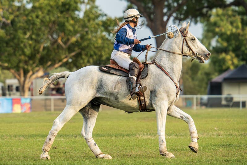 Polocrosse Game at the 2024 Royal Darwin Show Editorial Stock Image ...