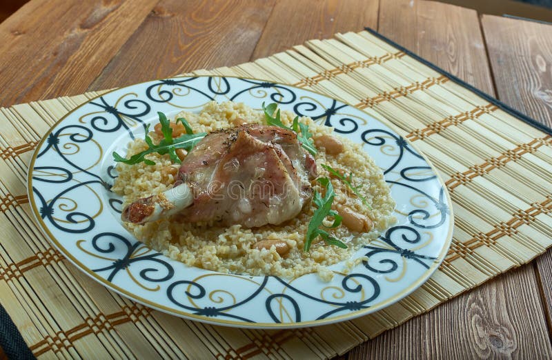 Polow de Baqala image stock. Image du dîner, potage - 101541363