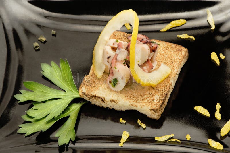 Polpo octopus stock image. Image of cooked, salad, healthy - 19201497