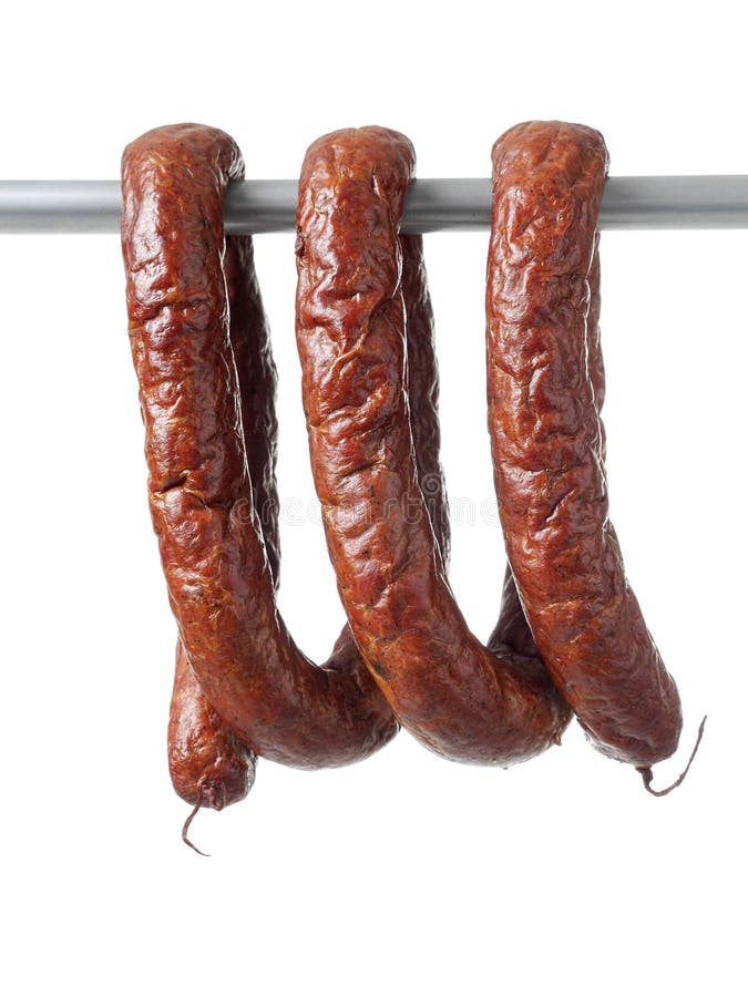 Polsk korv fotografering för bildbyråer. Bild av kolesterol - 36164425