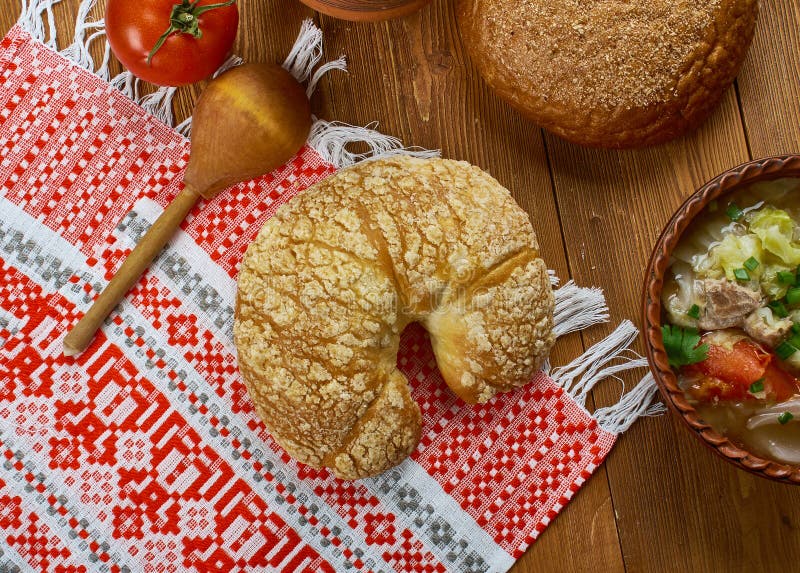 Rogalik obraz stock. Obraz złożonej z ciastko, rogalik - 102017143