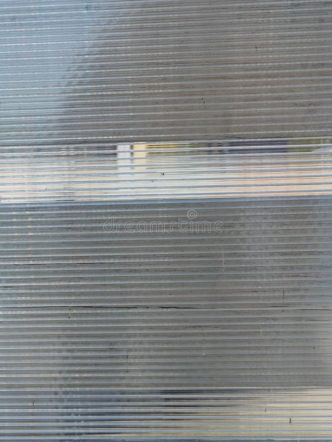 Polycarbonate Plastic Sheet for Roofing, Texture Stock Photo - Image of ...