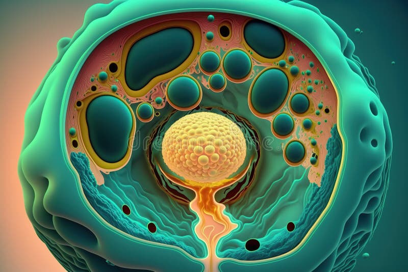 Polycystic Ovary Syndrome - Created by Generative AI Stock Illustration ...
