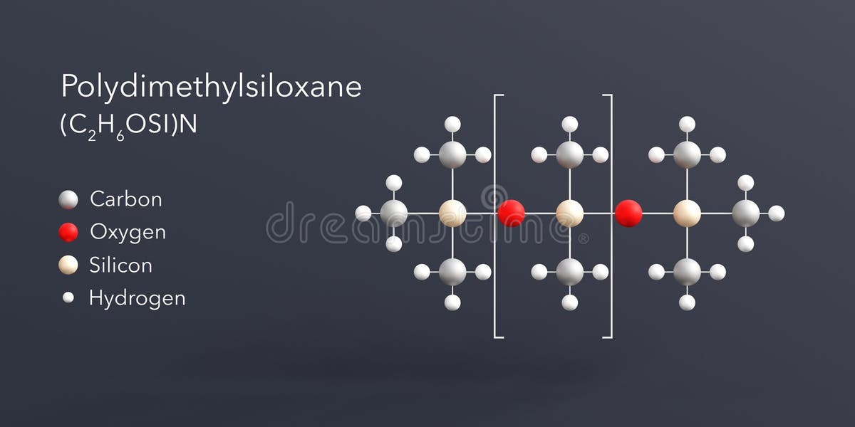 Polydimethylsiloxane Stock Illustrations – 17 Polydimethylsiloxane ...