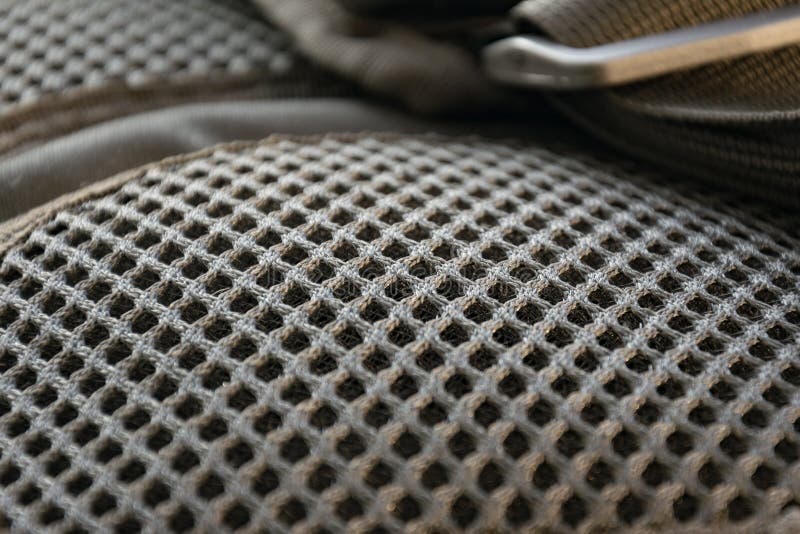 Polyester 3d Air Mesh Fabric Stock Photo - Image of black, material ...