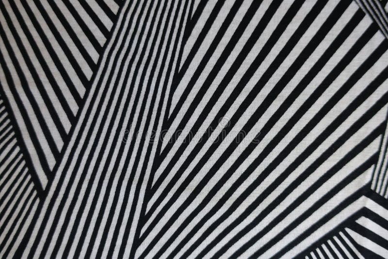 Polyester Fabric with Geometric Pattern Stock Photo - Image of ...
