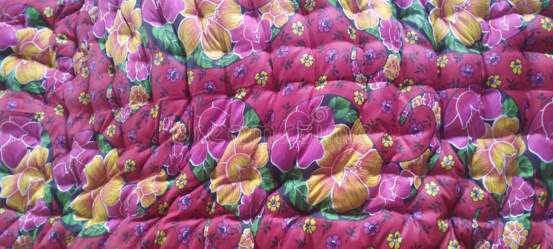 Polyester filled Quilt stock image. Image of bouquet - 239069165