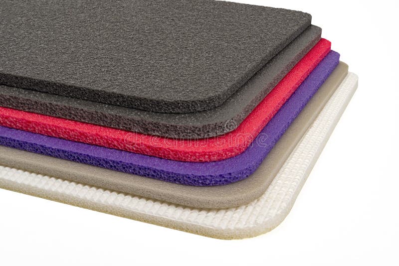 Polyethylene Material Multi Type and Color Shockproof Foam Stock Photo ...