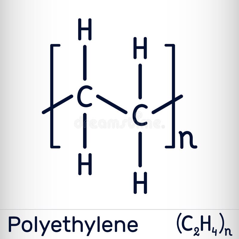 Polyethylene, Polythene, PE, Polyethene, Poly(methylene) Molecule ...