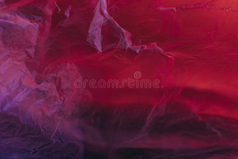 Polyethylene Texture Under Neon Light. Stock Photo - Image of plastic ...