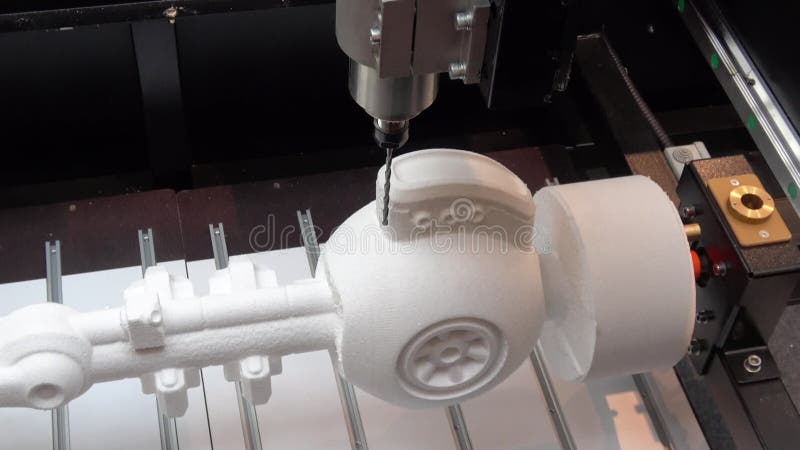 Polyfoam cutting machine stock video. Video of panel - 116274629