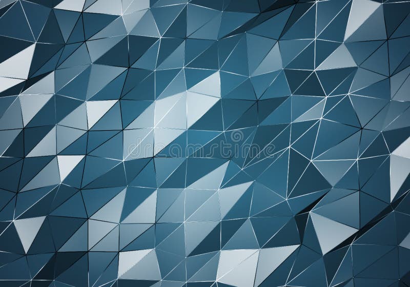 Polygon Abstract Background. Geometric Texture. Polygonal Pattern. 3d ...