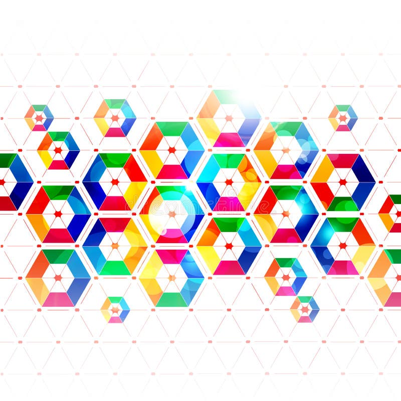 Polygon abstract design stock vector. Illustration of business - 44418224