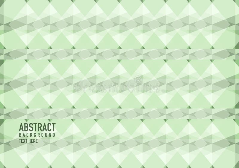 Polygon Abstract on Green Background. Light Green Vector Shining ...