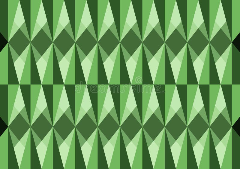 Polygon Abstract on Green Background. Light Green Vector Shining ...
