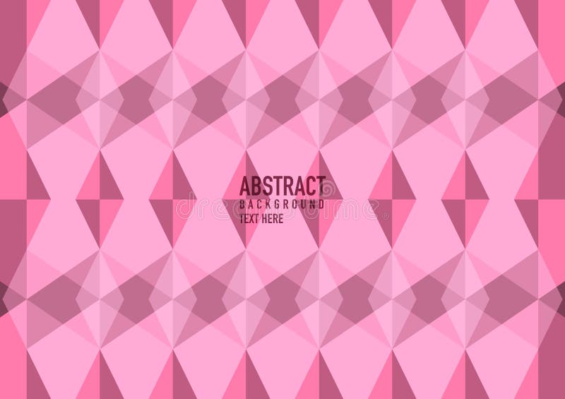Polygon Abstract on Pink Background. Light Pink Vector Shining ...