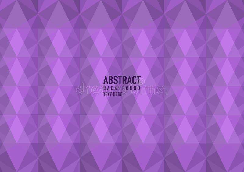Polygon Abstract on Purple Background. Light Purple Vector Shining ...