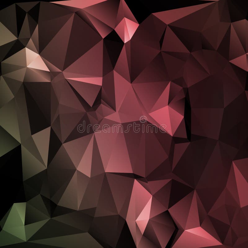 Polygon Abstract Texture in Dark Elegant Colors Background for W Stock ...