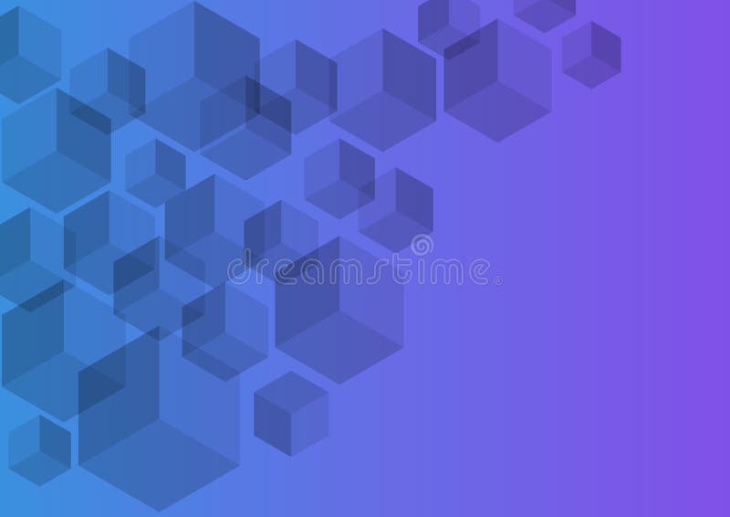 Polygon Background Hexagons Half Purple Stock Vector - Illustration of ...