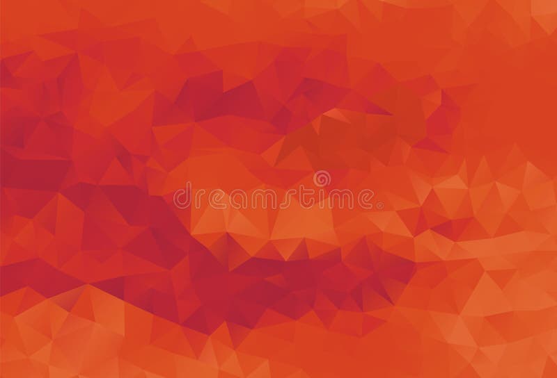 Polygon Background Passionate Red Stock Vector - Illustration of mosaic ...