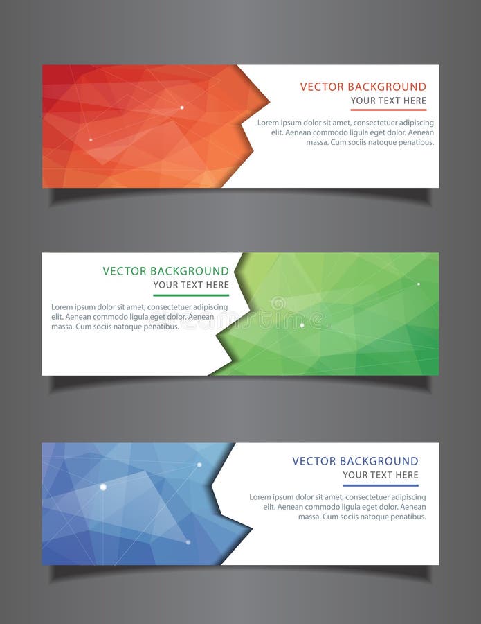 Polygon banner stock illustration. Illustration of polygon - 65188890